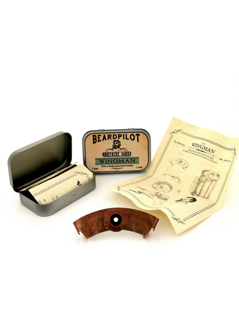 Wingman Moustache Guard – Beardpilot